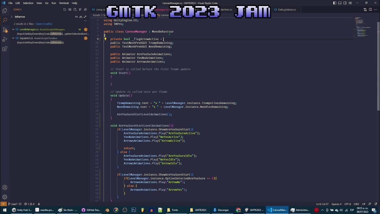 GMTK 2023 Jam Stream - YouTube