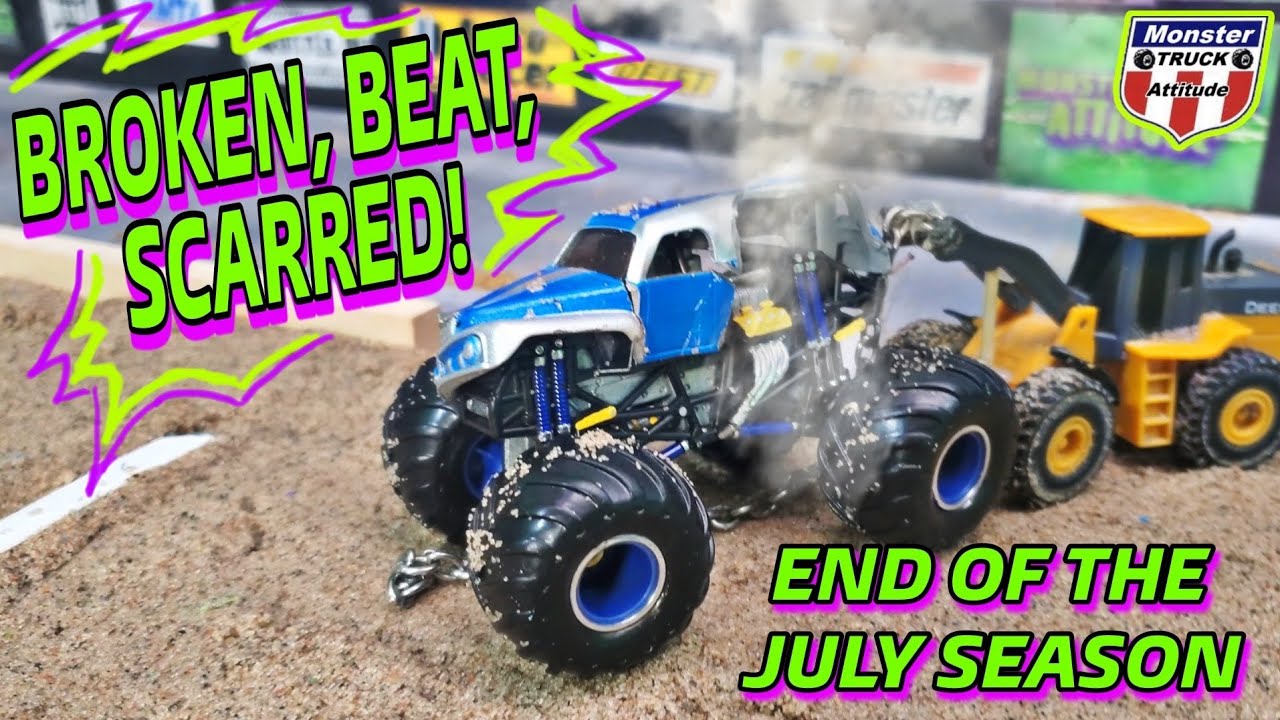 Monster Jam Diecast Toy Monster Truck Tournament Bracket Racing ...