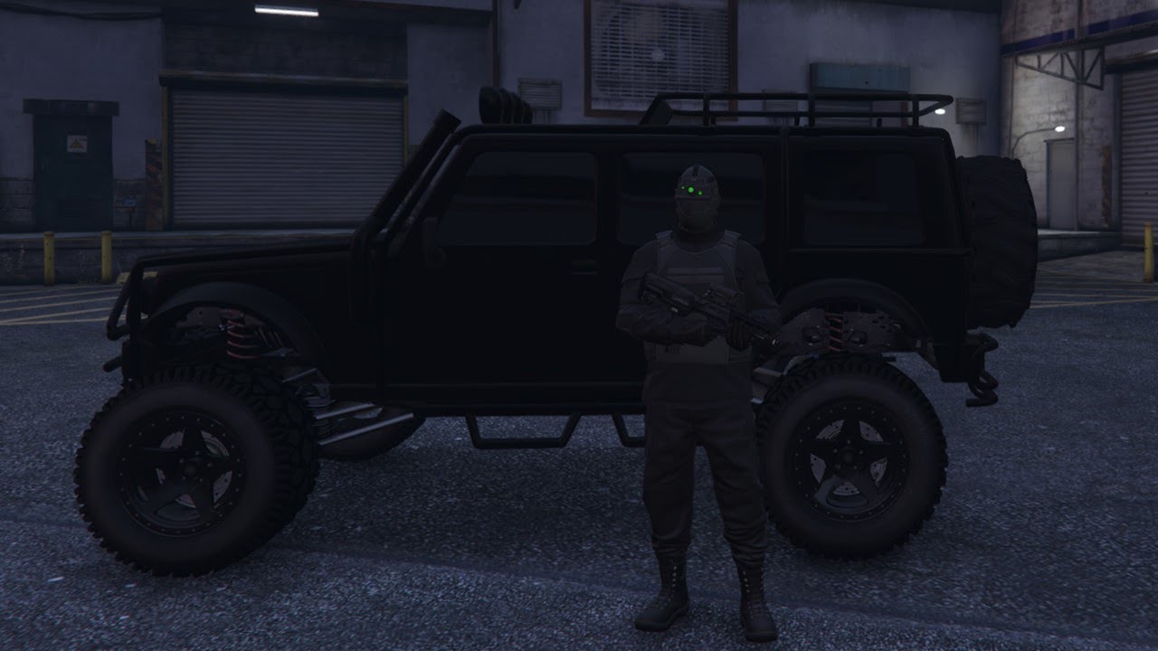 BLACK OPS MERRYWEATHER MESA VEHICLE CUSTOMIZATION | GTA ONLINE - YouTube