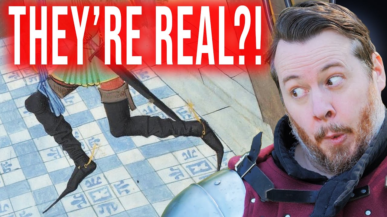 Medieval boots were wild! - MEDIEVAL MISCONCEPTIONS - YouTube