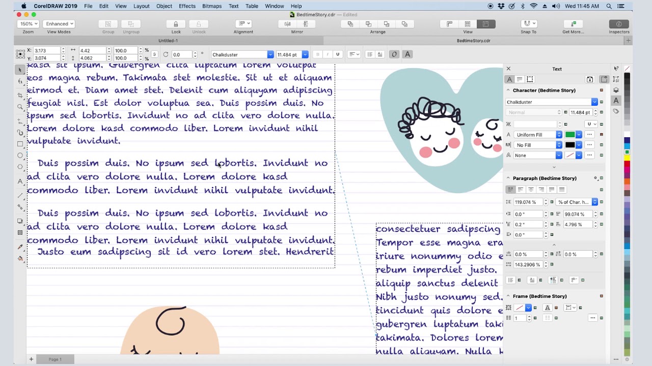 Formatting Paragraph Text In CorelDRAW Mac YouTube Formatting Paragraph Text In CorelDRAW Mac YouTube