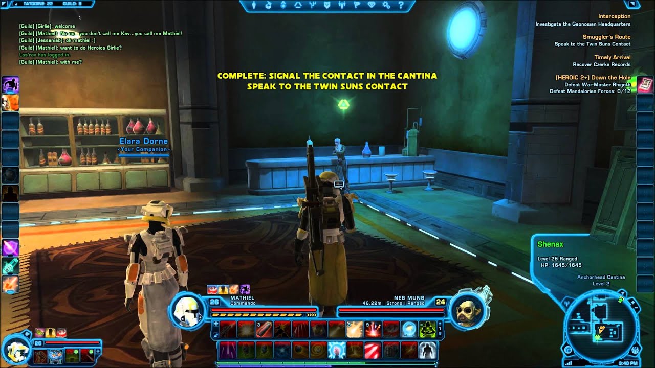 Let's Play SWTOR Trooper Part 65 "Time to Finish Up Anchorhead...Thank ...
