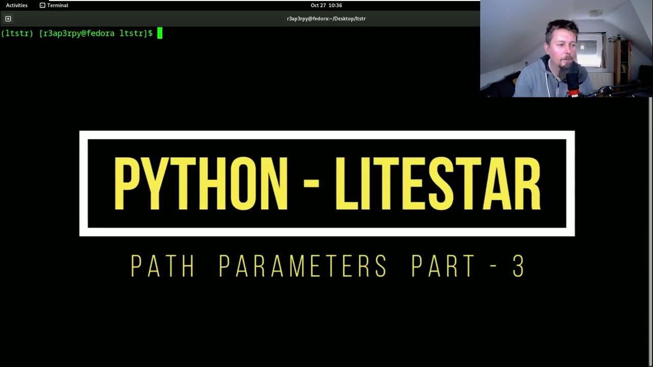 Python - Litestar - Path Parameters Part 3 - YouTube