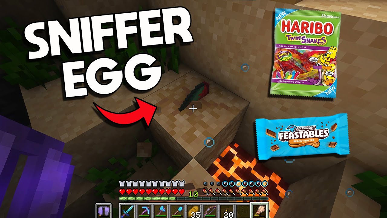 Minecraft ASMR Lets Play Episode 46 (Gummies & MrBeast Chocolate ...