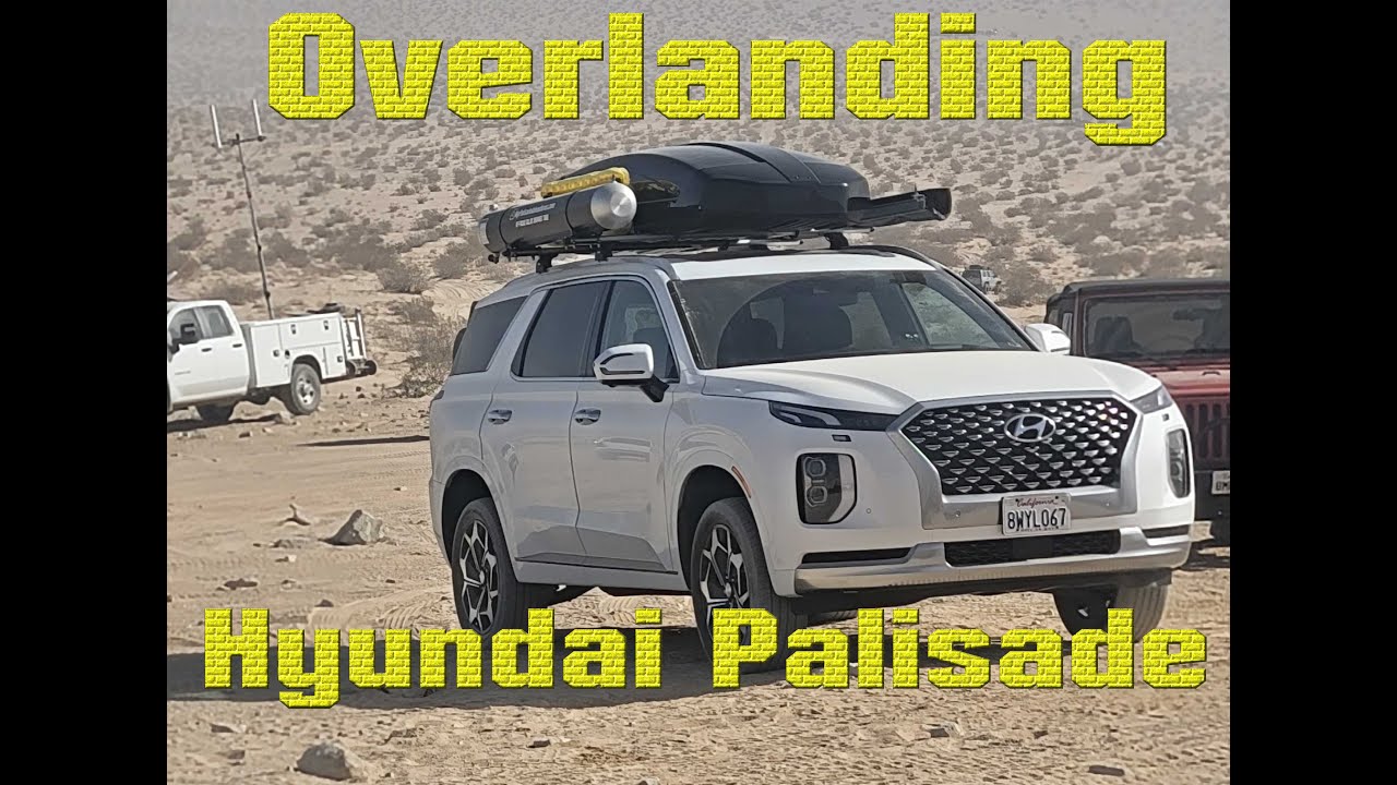 Overlanding at the King of Hammers AWD Hyundai Palisade Johnson Valley ...