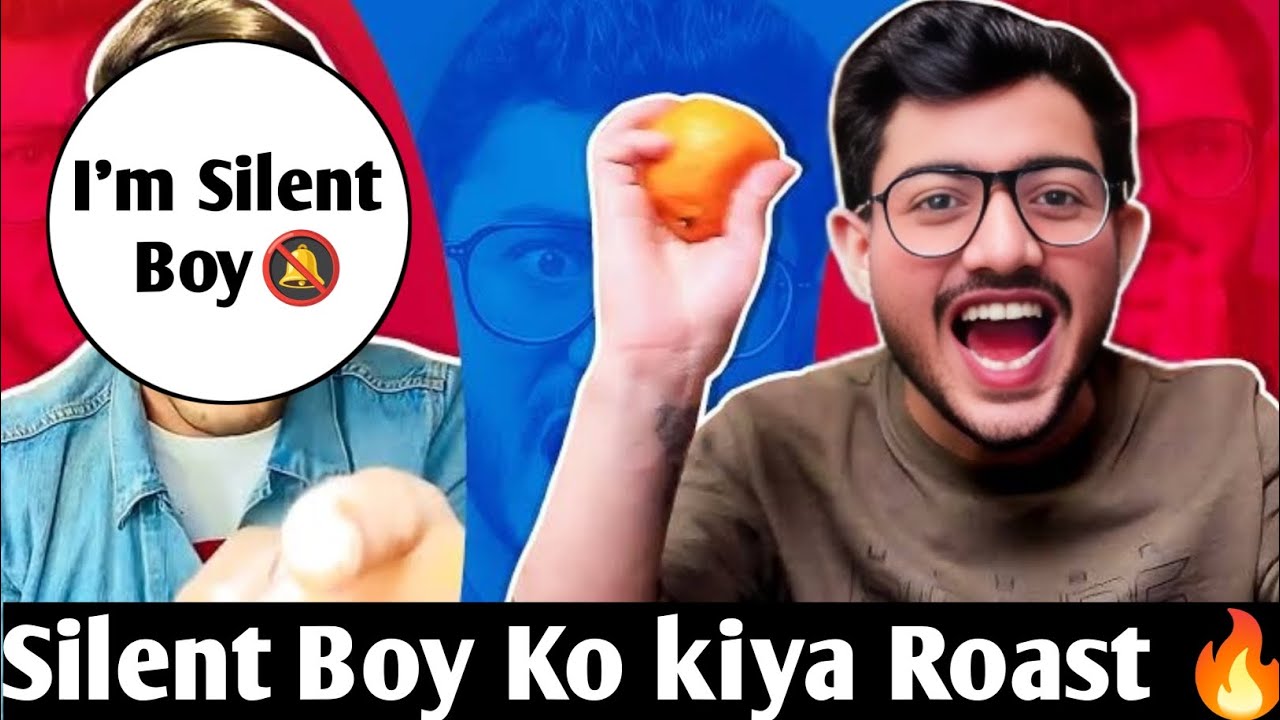 "Roasting Gone Wrong!🔥😂 (You Won’t Believe This @CarryMinati @TotalGaming093 @triggeredinsaan ...