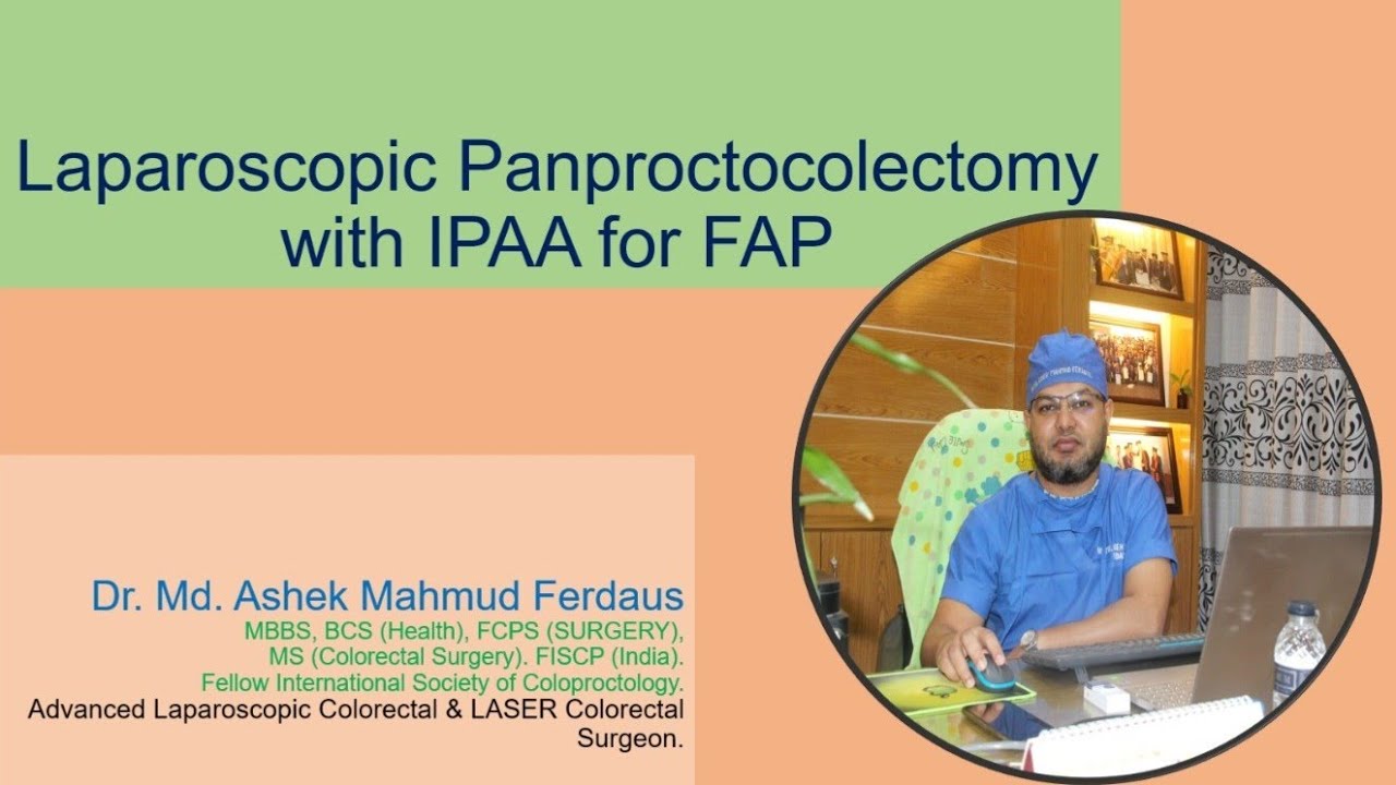 Laparoscopic panproctocolectomy with IPAA. - YouTube
