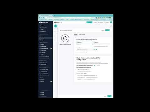 Setup RADIUS Server with MFA in 20 Seconds - YouTube