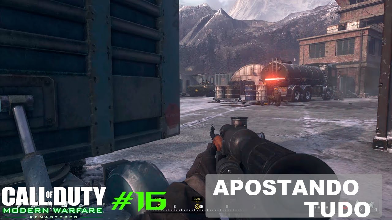 COD 4 MW REMASTER - Tudo ou Nada - YouTube