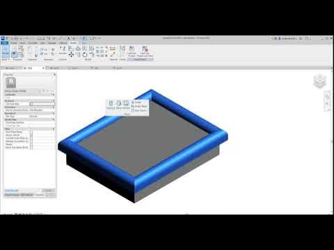 Revit 2023 basic family Sweeps by edges - YouTube