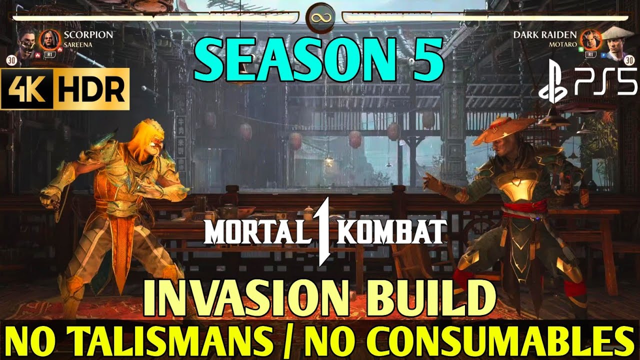 Scorpion Vs Dark Raiden MORTAL KOMBAT 1 Dark Raiden Boss Fight MK1 ...