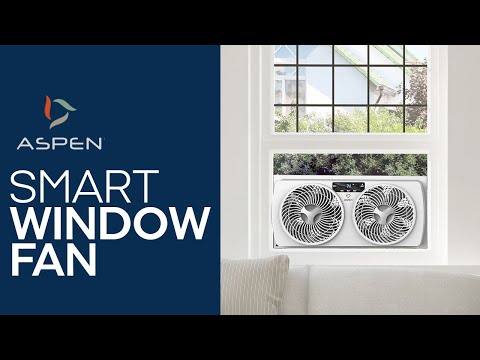 Introducing the Aspen Smart Window Fan - YouTube