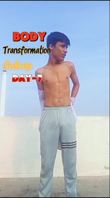DAY-7 of ( Body Transformation Challenge) #minivlog #bodytransformation ...