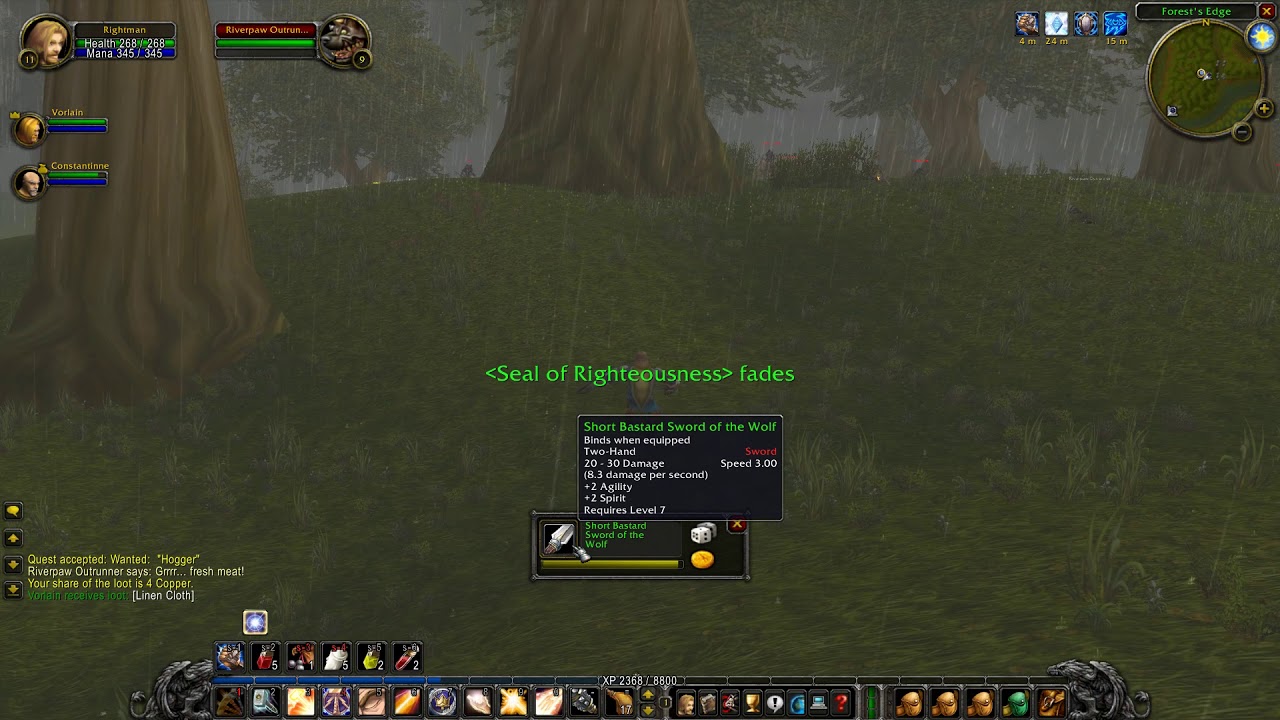 World of Warcraft: Elwynn Forest: Wanted: ''Hogger'' - YouTube