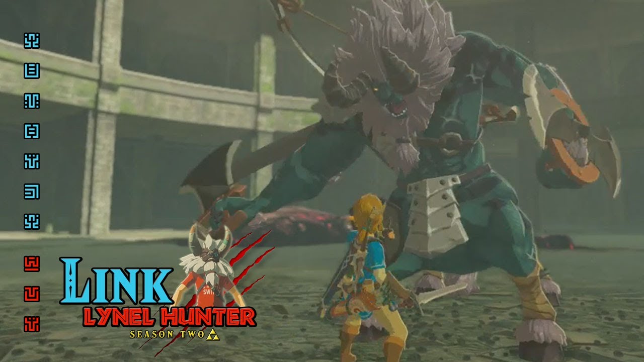 Link: Lynel Hunter S2 | Episode 2 (The Legend of Zelda: Breath of the ...