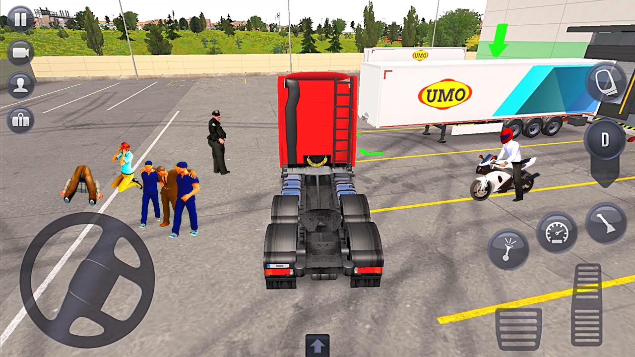 대형 트레일러 트럭 사고 고된 작업 🚚👮 트럭 시뮬레이터 궁극기 Best 2021 자동차 시뮬레이터 게임 Androidios 게임 플레이 Youtube