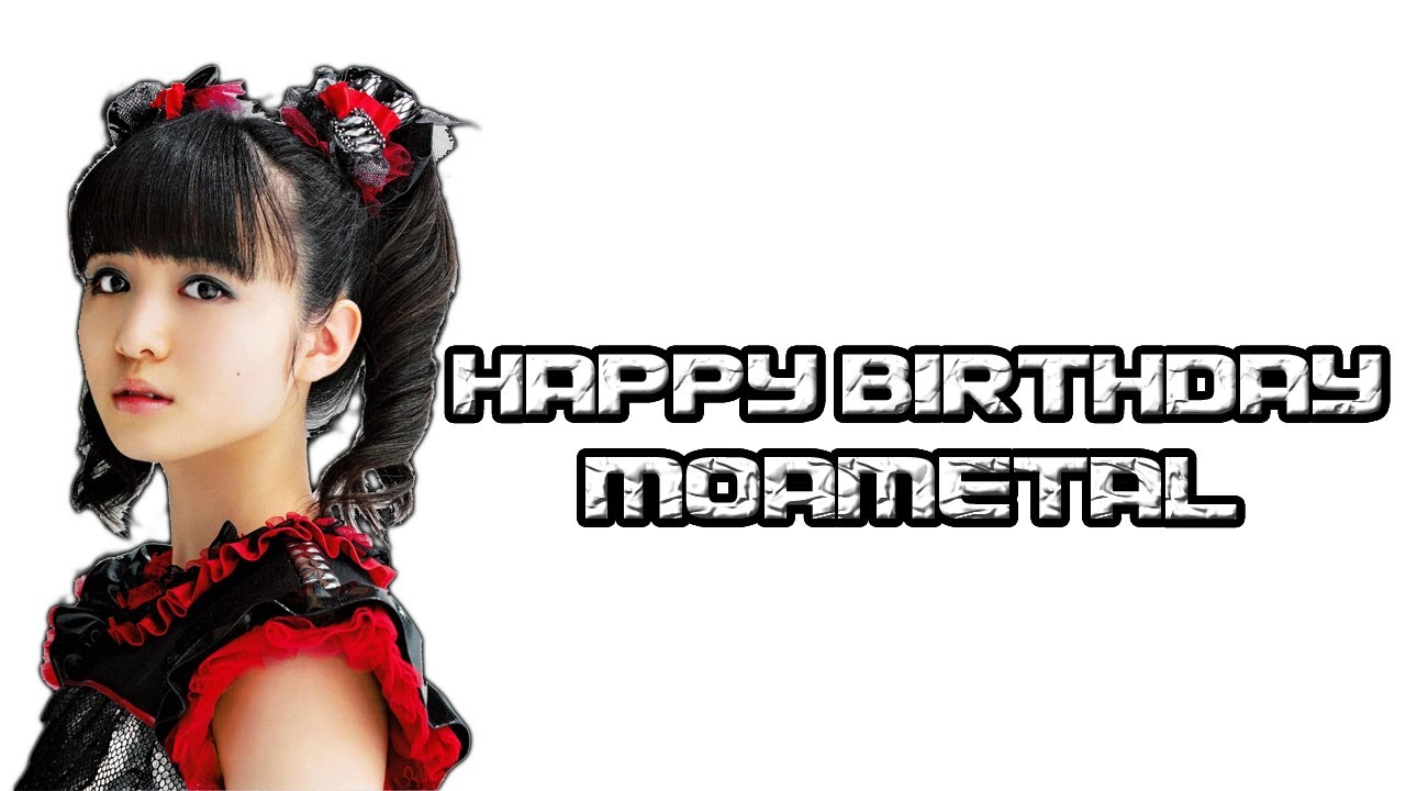 Happy Birthday MOA-METAL ( 菊地 最愛 ) | BABYMETAL [DRAWING] - YouTube