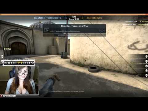 Interesting Twitch.TV Girl gamer totally fails at CS:GO