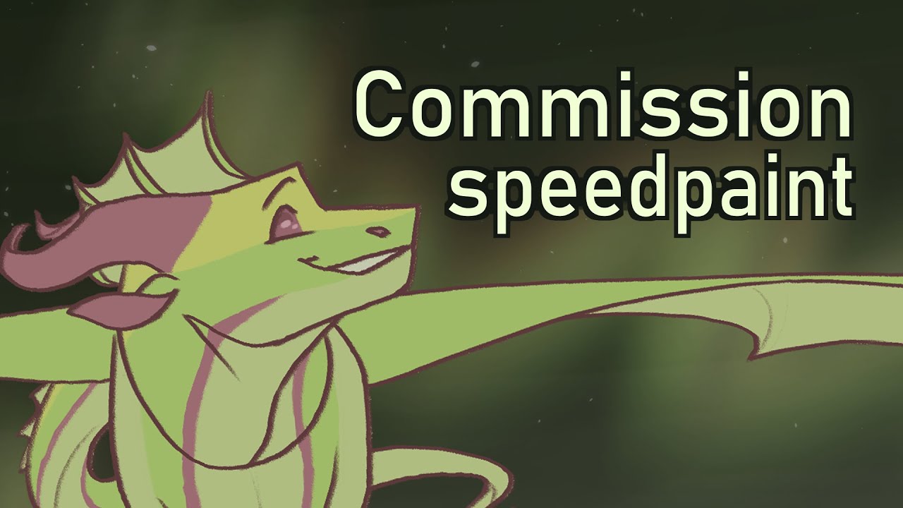 Pretty Peaks || Commission Speedpaint - YouTube
