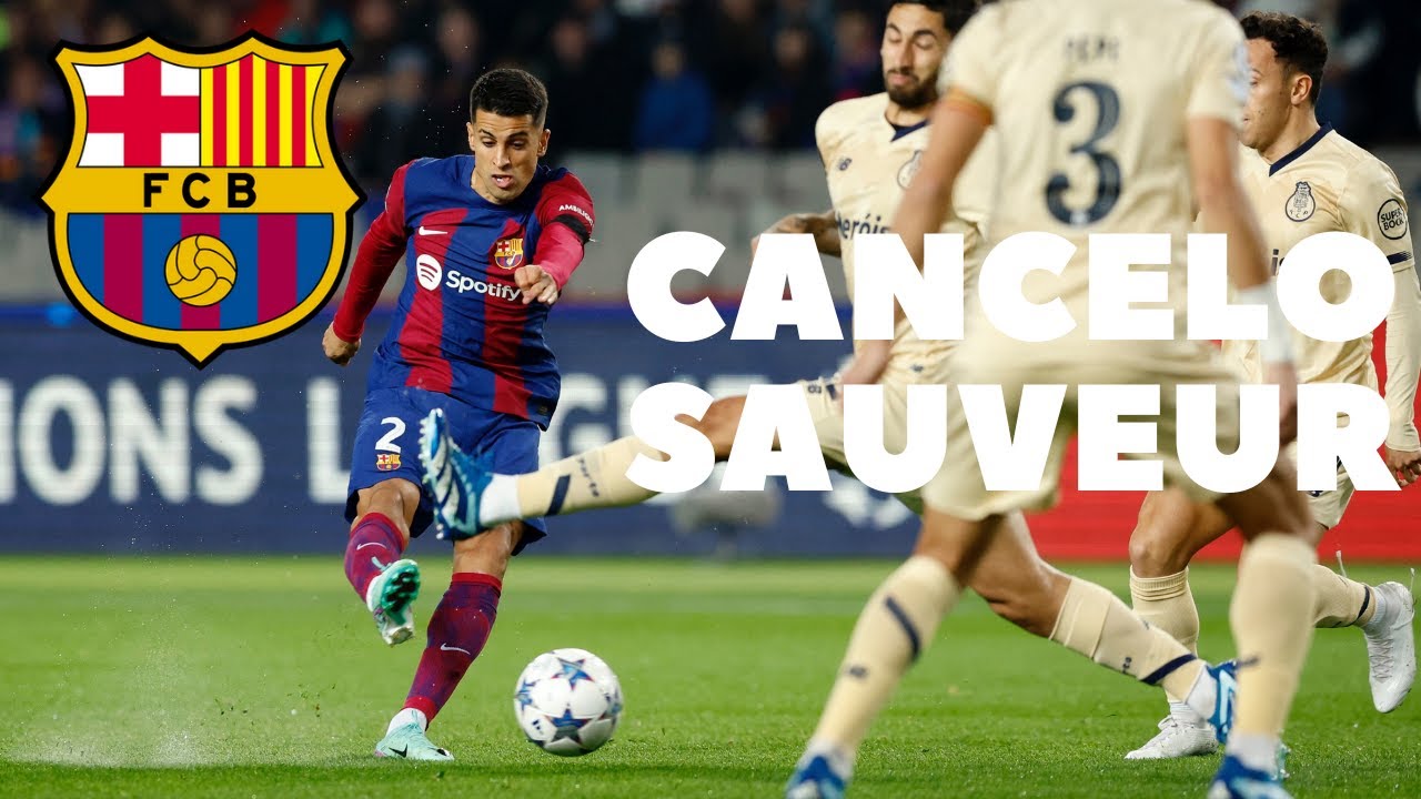 🚨 Le Barça qualifié et PREMIER après avoir dominé PORTO ! (2-1) - YouTube