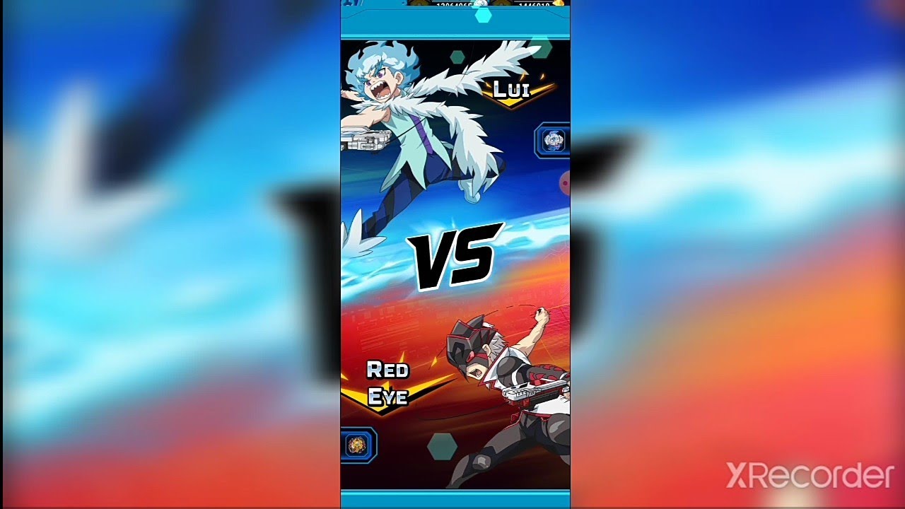 Beyblade Burst Rivals:Lui Vs Red Eye - YouTube