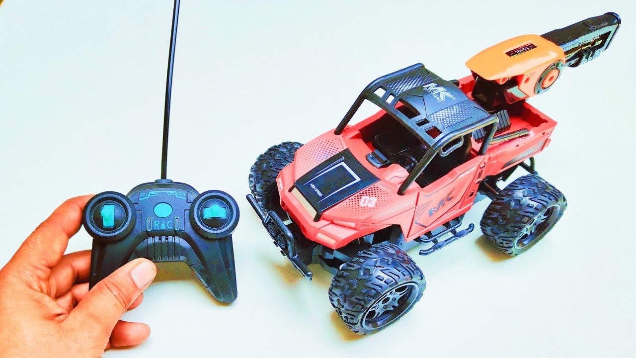 Rc war tank battle gel blaster tank unboxing- dabbaunboxing - YouTube