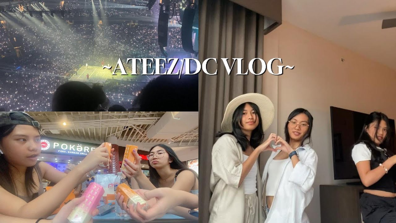 Ateez/DC vlog - 2024 - YouTube