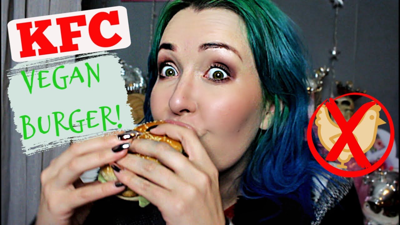 Trying The KFC Vegan Burger #veganuary | Haley-Louise | - YouTube