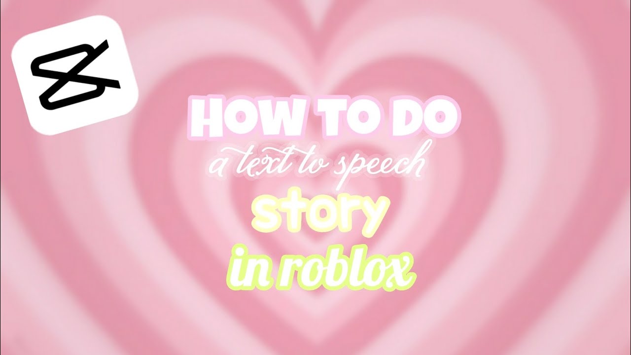 How to make a Roblox text to speech story tutorial - YouTube
