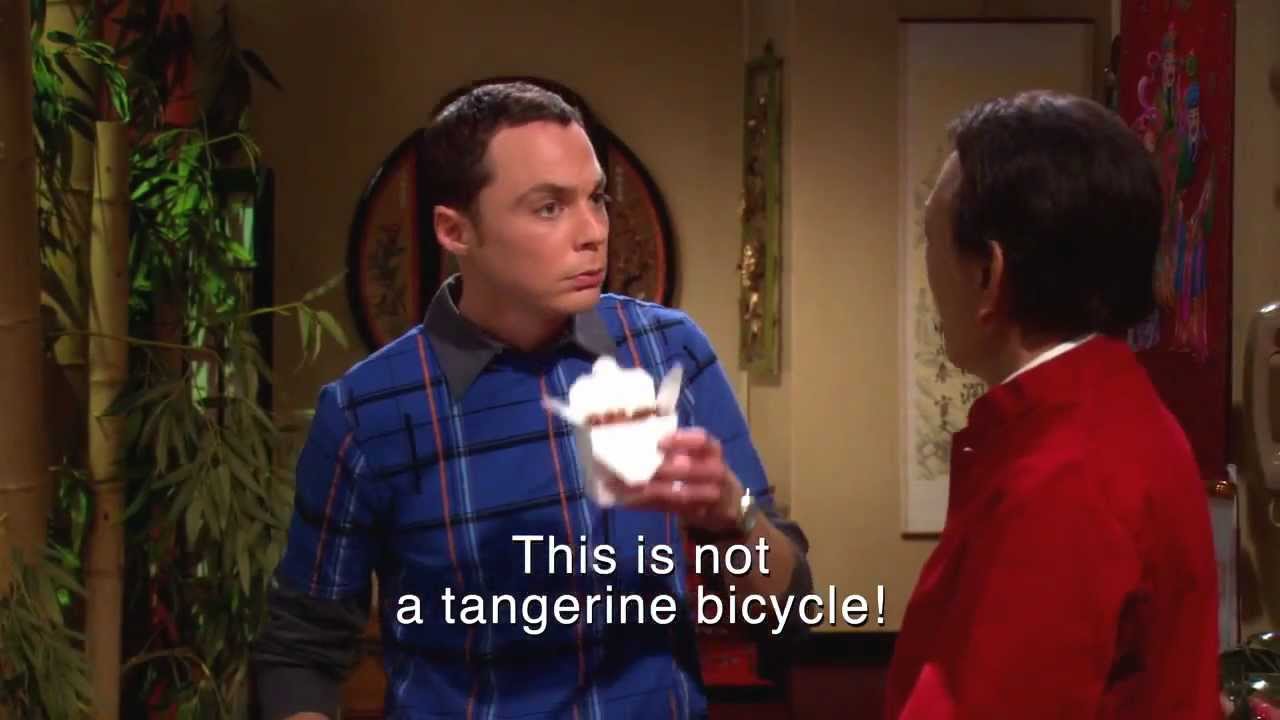 Sheldon Speaks Chinese - YouTube