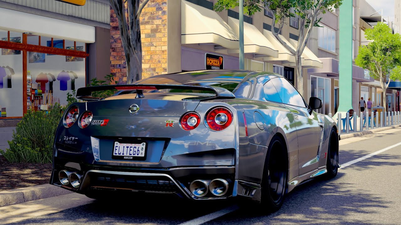 Nissan GT-R 2017 |Forza horizon 3| 4k Freeroam gameplay #gtr - YouTube