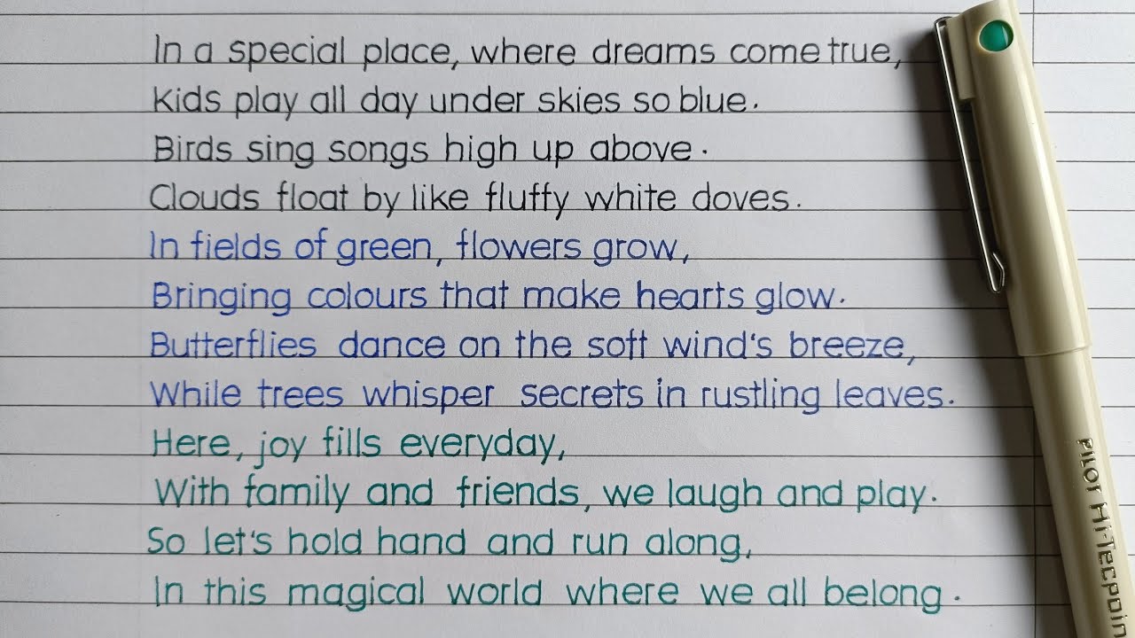 Solid Print Handwriting, Beautiful Handwriting, Rahul Ryachand - YouTube