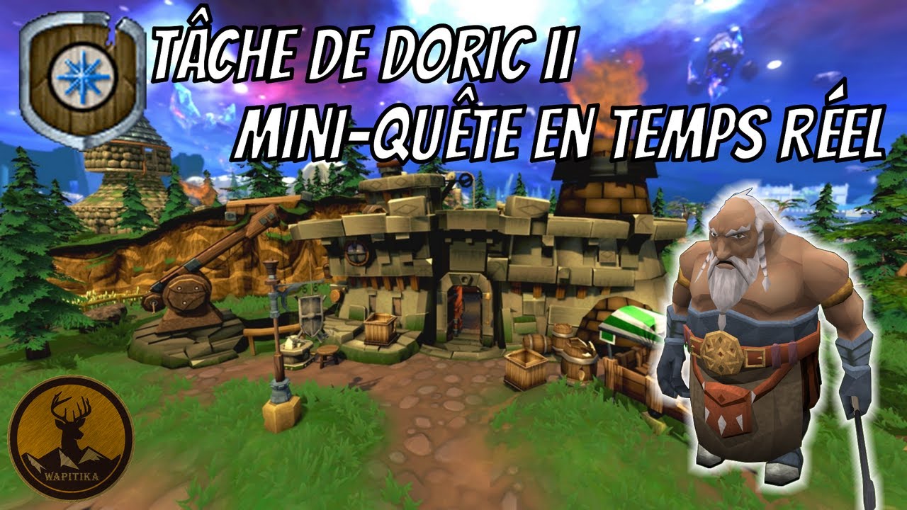 Tâche de Doric II - Mini-Quête en temps réel - RuneScape 3 - YouTube