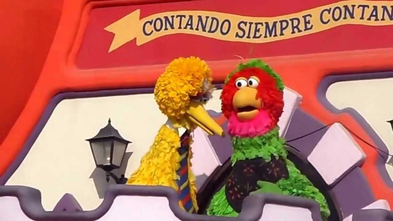 Bienvenido Big Bird A Parque Plaza Sesamo 2 Youtube