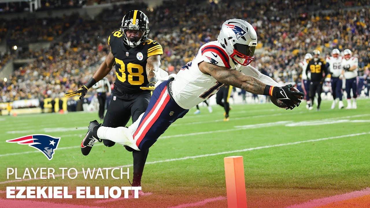 2023 HIGHLIGHTS: Patriots Running Back Ezekiel Elliott | Player to ...