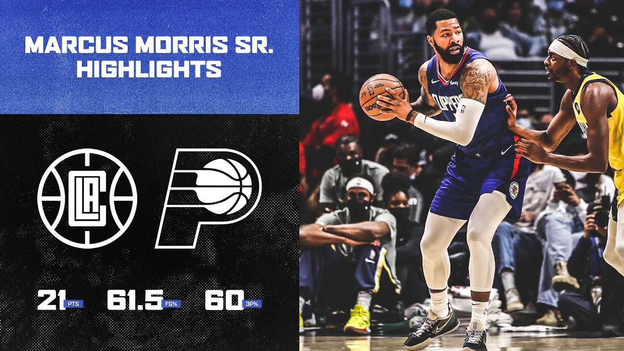 Marcus Morris Sr. kept it consistent with (21 PTS, 61.5% FG, 60% 3PM ...