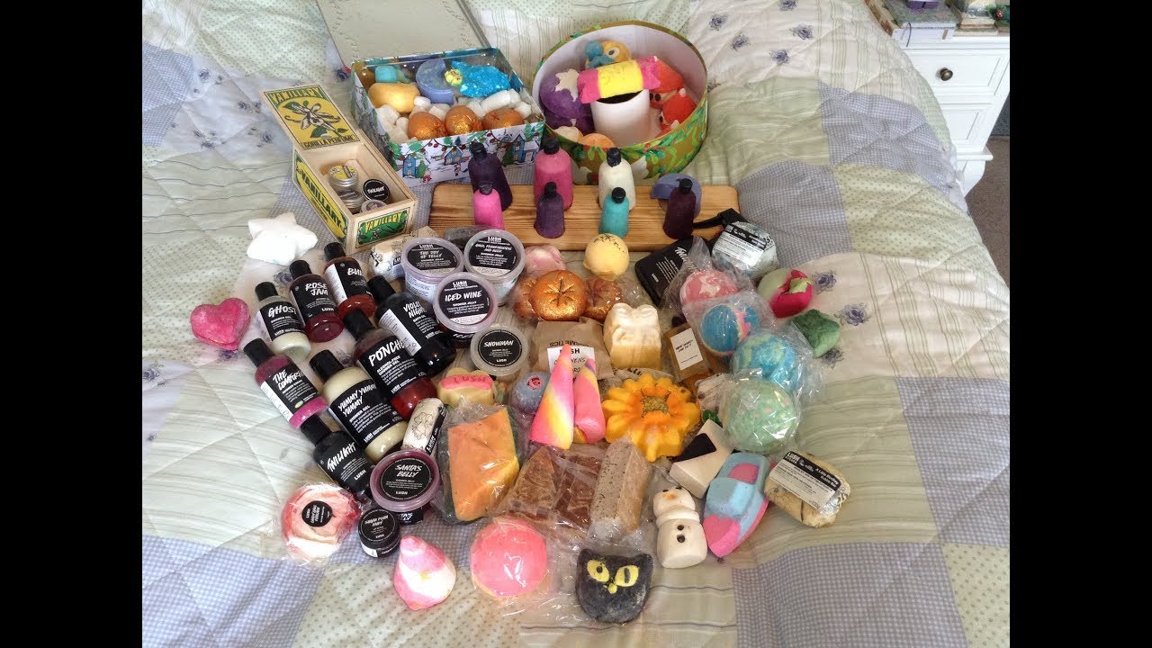 Lush Collection 2018! - YouTube