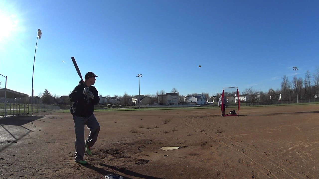 Ian Castle of Castle Sports Hitting the 2016 Miken DC41 USSSA and the ...