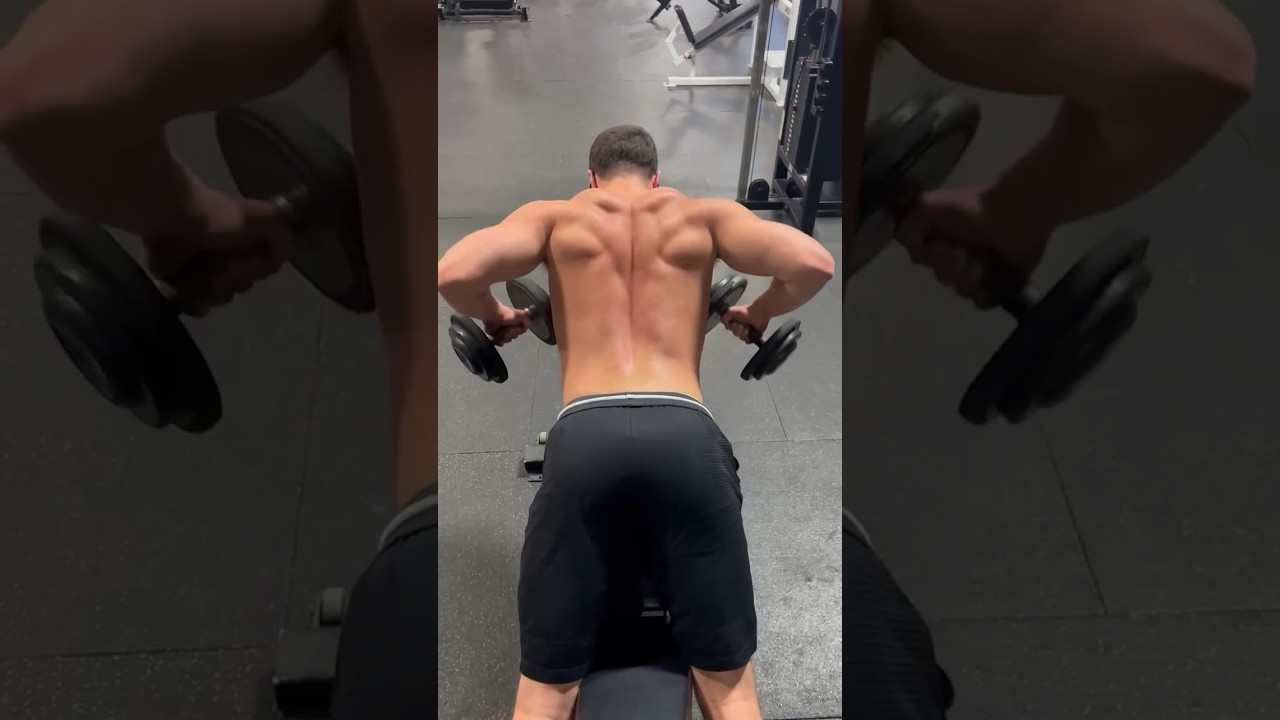 Back and bis 💪🏽😮‍💨 #workout #biceps #sweat #fypシ #fyp #shorts #fitness ...