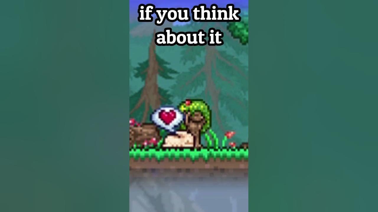 Dryad Is A Tree In Terraria Fun Facts With Crystallized Ep 2 Shorts Shortsfeed Youtube