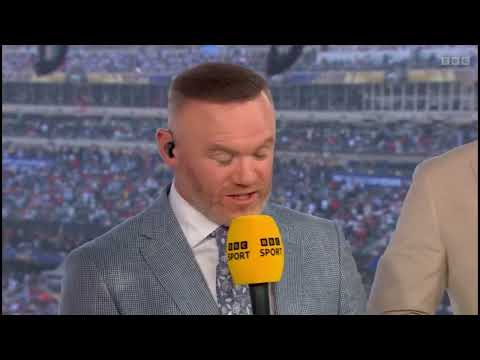 Wayne Rooney ANGRY Reaction To World Cup Half Time Show