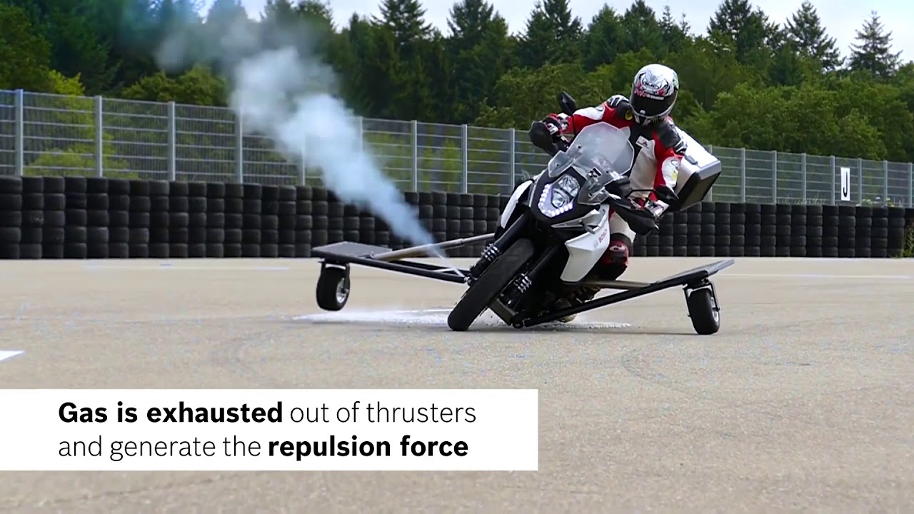 Bosch innovations for the motorcycles of the future - YouTube