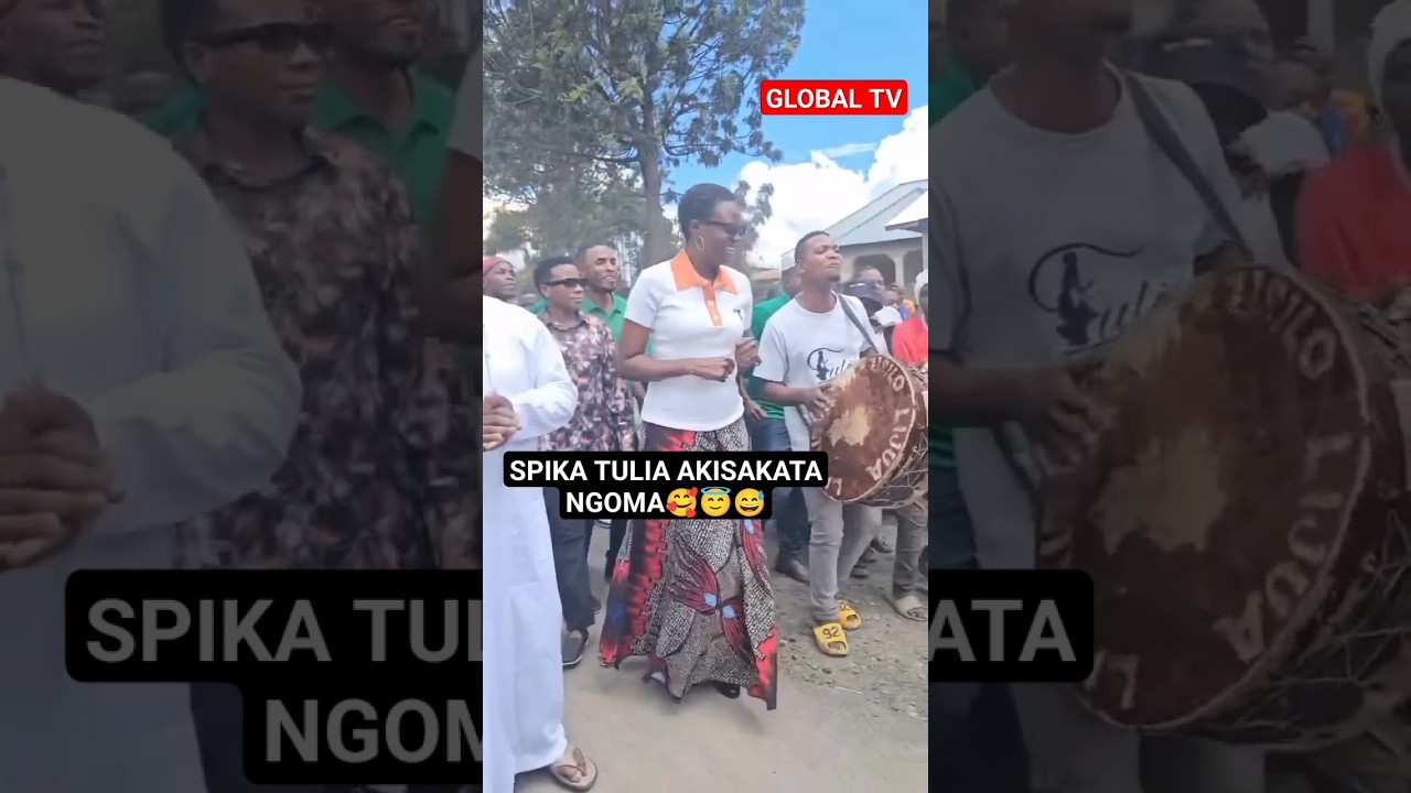 SPIKA TULIA AKISAKATA NGOMA MTAANI🤣🥰🔥 #viralvideo #shortsvideo - YouTube