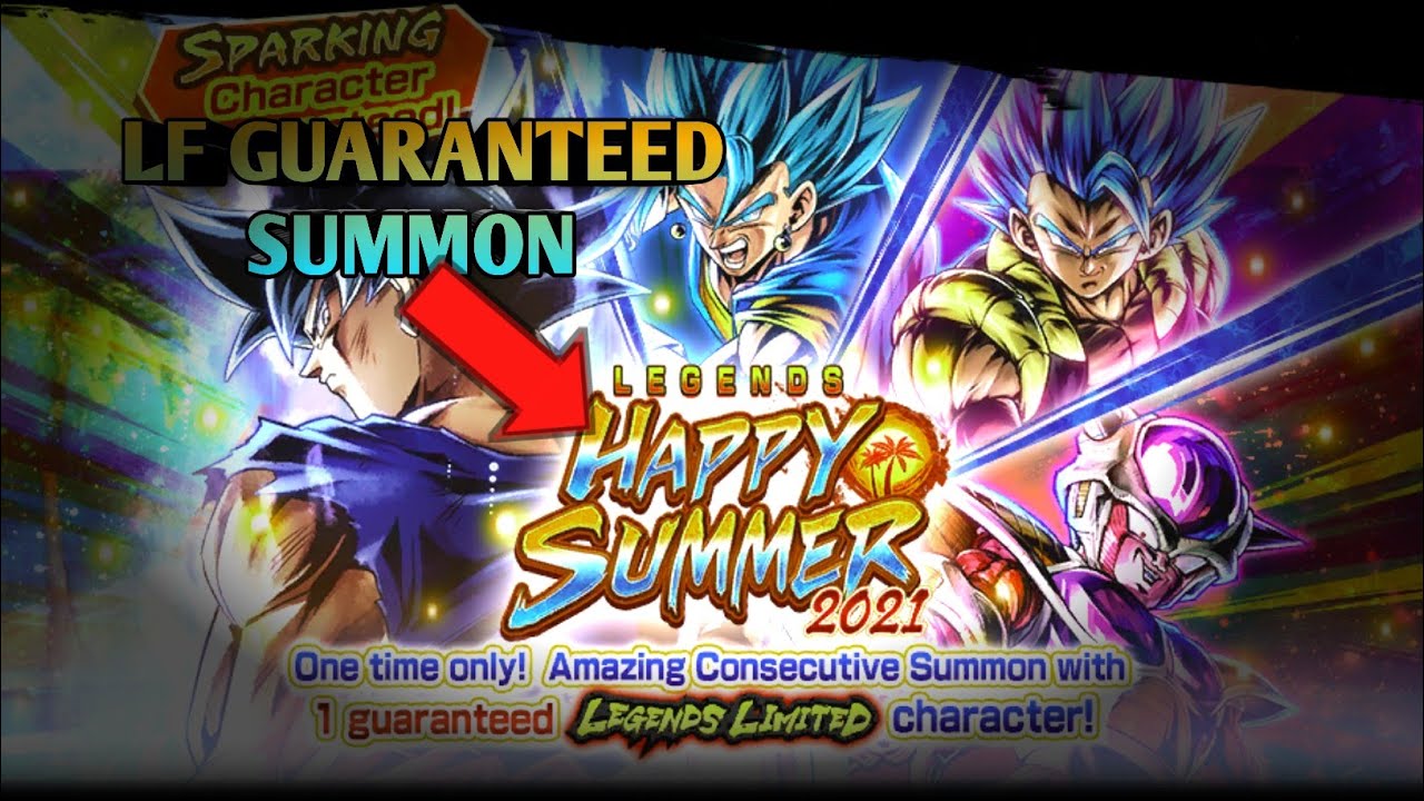 LF Guaranteed summon. Legends Happy Summer|Savage Gogeta - YouTube