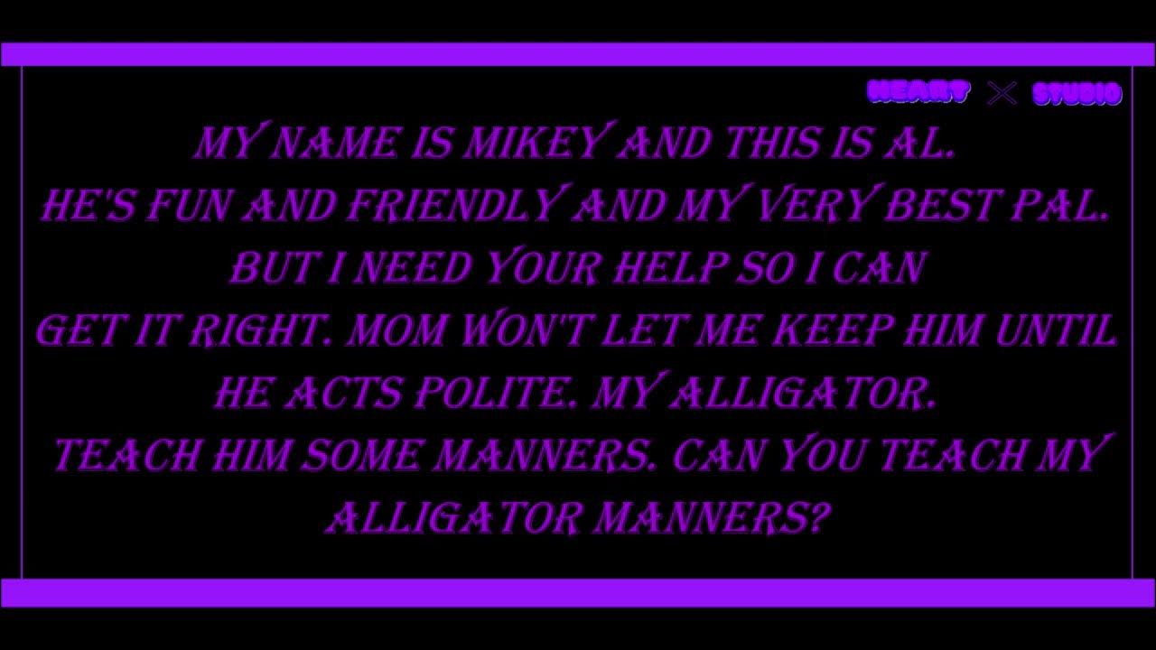 Can You Teach My Alligator Manners? Theme Song Lyrics - YouTube