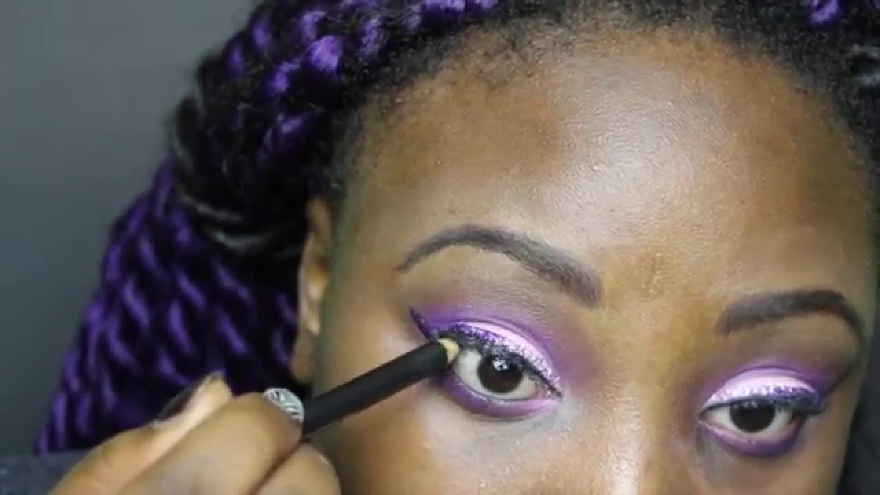 Dramatic Eye MAKEUP TUTORIAL for Beginners | Dark Skin Makeup | - YouTube