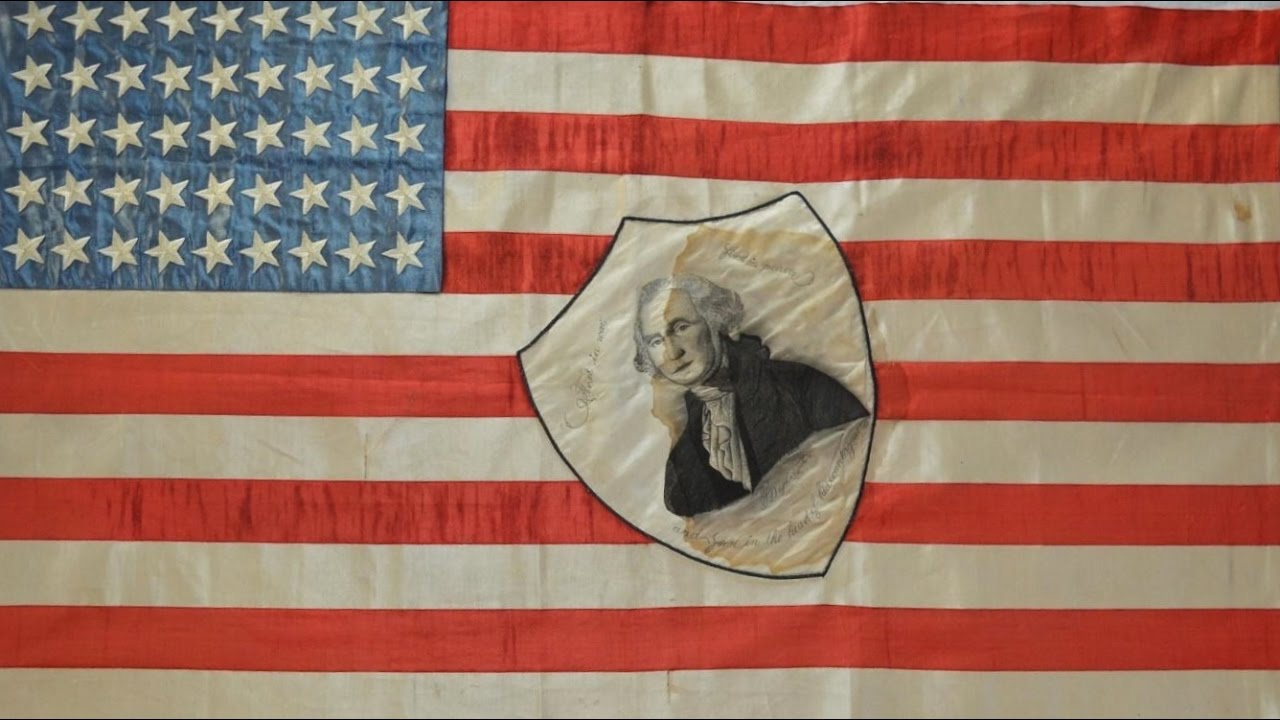 Manchester Historic Association Flag Restoration - YouTube