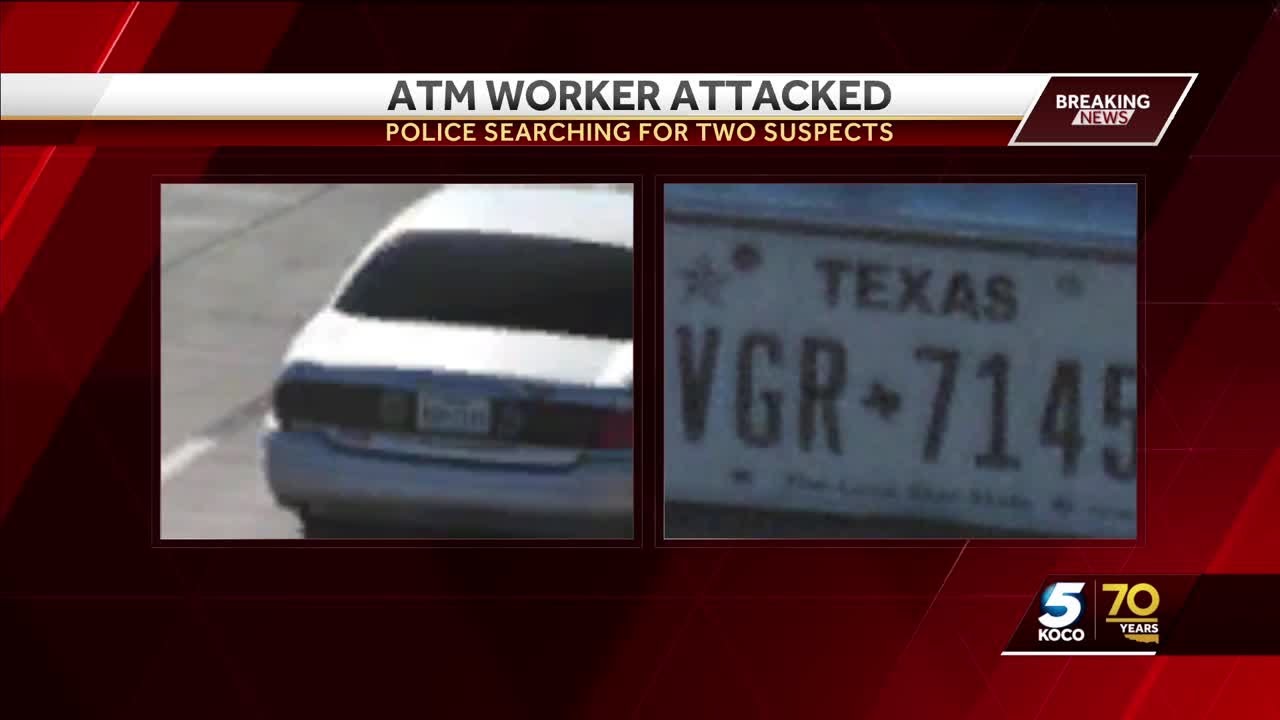 Police search for 2 suspects who robbed ATM service worker - YouTube