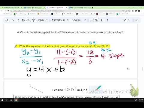 Algebra 2 Lesson 1.6 - YouTube