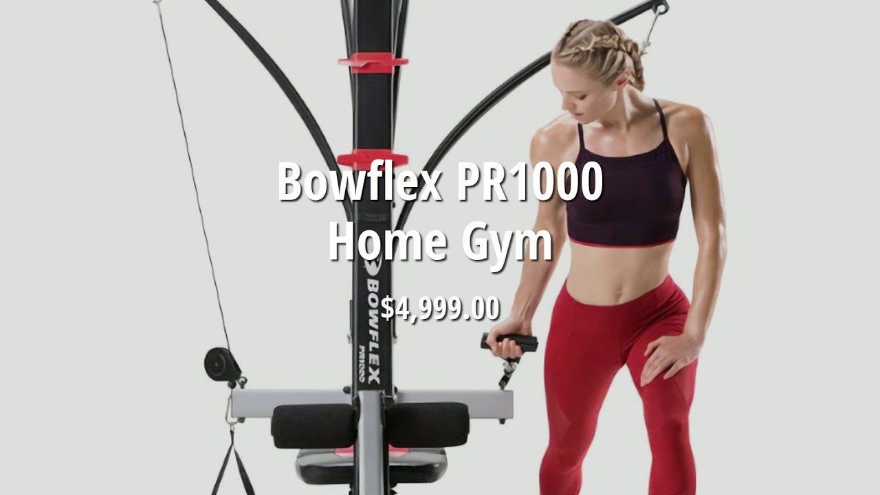 youtube bowflex pr1000 home gym - Bowflex Equipment
